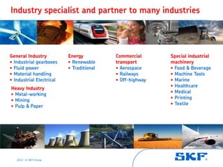 Skf group presentation_120126 | PDF