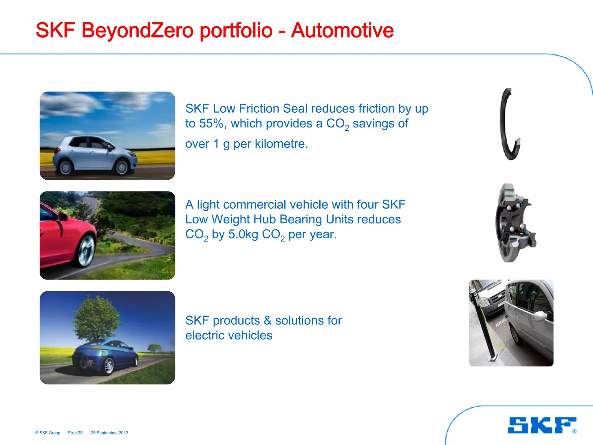 Skf group presentation 120126 | PDF