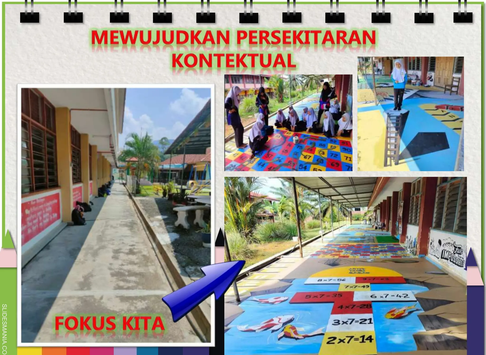SKGP KBAT memaparkan perubahan sekolah ke arah pembelajaran bermakna dalam kawasan sekolah. | PPT