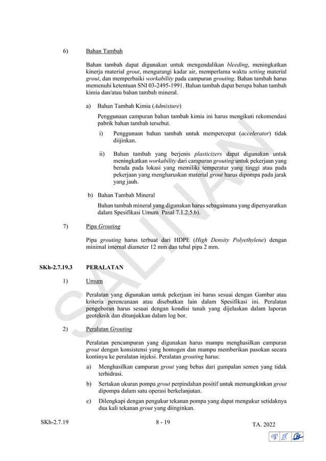 skh-2719 spesifikasi khusus interim untuk | PDF