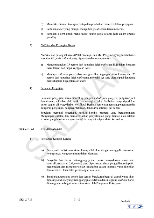 skh-2719 spesifikasi khusus interim untuk | PDF