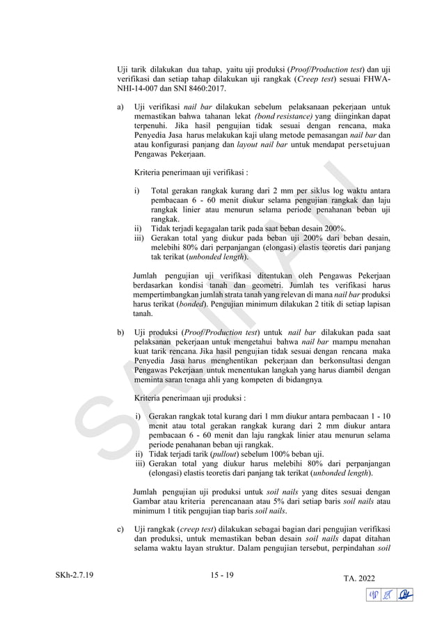 skh-2719 spesifikasi khusus interim untuk | PDF