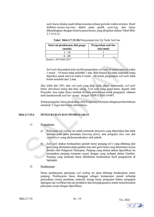 skh-2719 spesifikasi khusus interim untuk | PDF