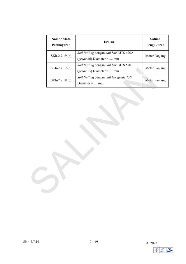 skh-2719 spesifikasi khusus interim untuk | PDF