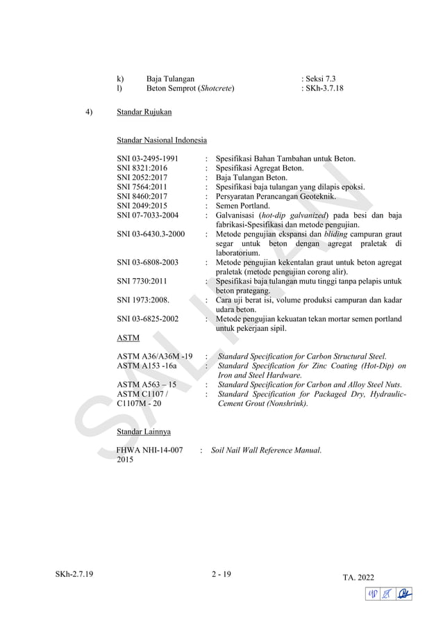 skh-2719 spesifikasi khusus interim untuk | PDF