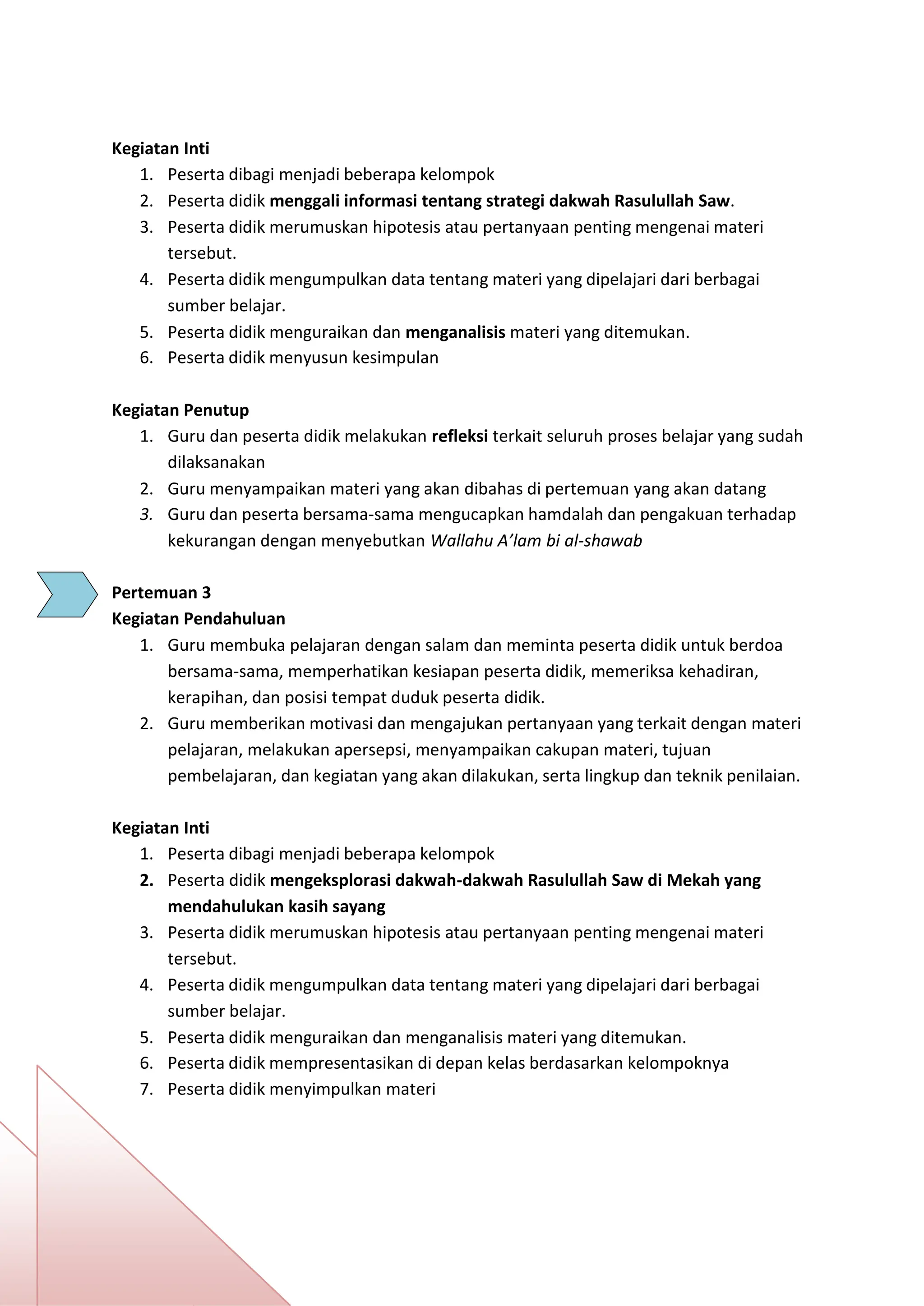 perangkat pembelajaran ski kelas 8 sem 2 | PDF