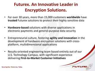 Futurex Secure Key Injection Solution | PPT