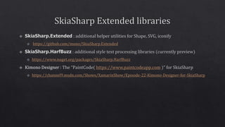 SkiaSharp on Xamarin Forms | PPTX | Graphics Software | Computer Software and Applications