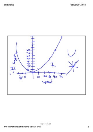 Skid marks notes | PDF | Skiing | Sports