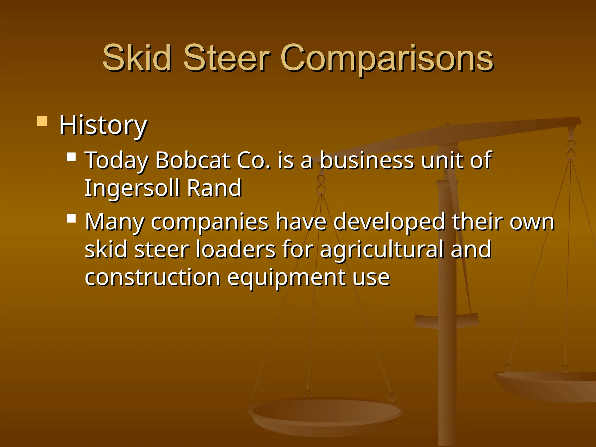 Skid Steer Loader safety presentation for the operator | PPT