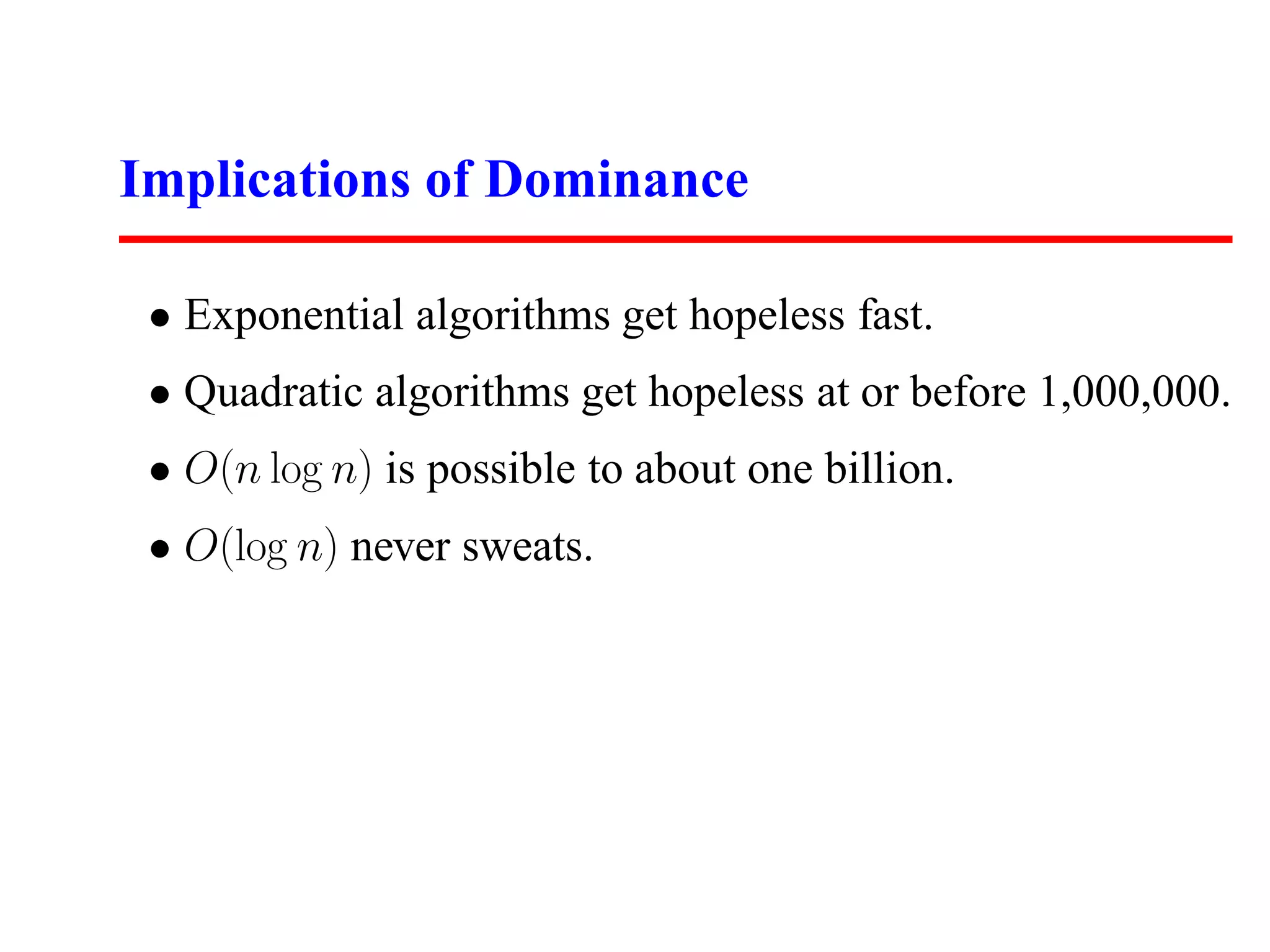 Skiena Algorithm 2007 Lecture03 Modeling Logarithms Ppt