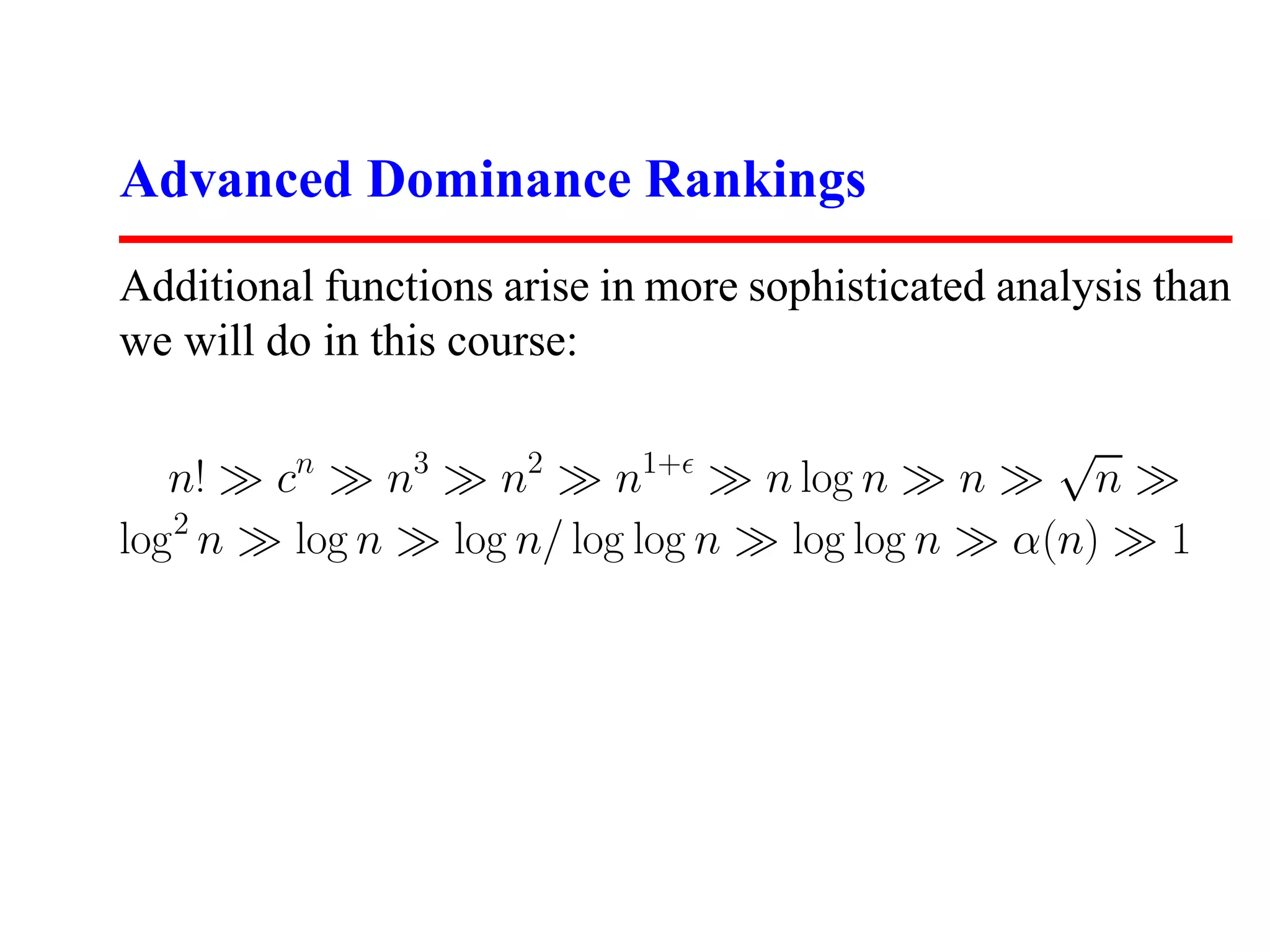 Skiena algorithm 2007 lecture03 modeling logarithms | PDF