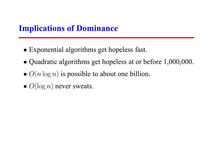 Skiena Algorithm 2007 Lecture03 Modeling Logarithms Ppt