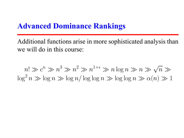 Skiena algorithm 2007 lecture03 modeling logarithms | PDF