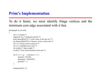 Skiena algorithm 2007 lecture13 minimum spanning trees | PPT
