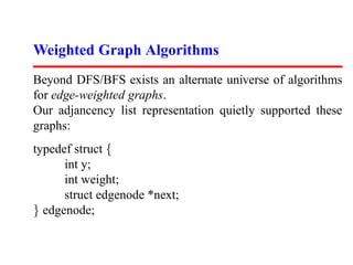 Skiena algorithm 2007 lecture13 minimum spanning trees | PPT