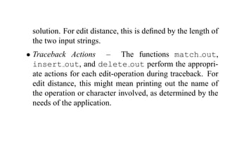 Skiena algorithm 2007 lecture17 edit distance | PDF | Programming Languages | Computing