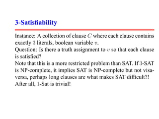 Skiena algorithm 2007 lecture20 satisfiability | PDF