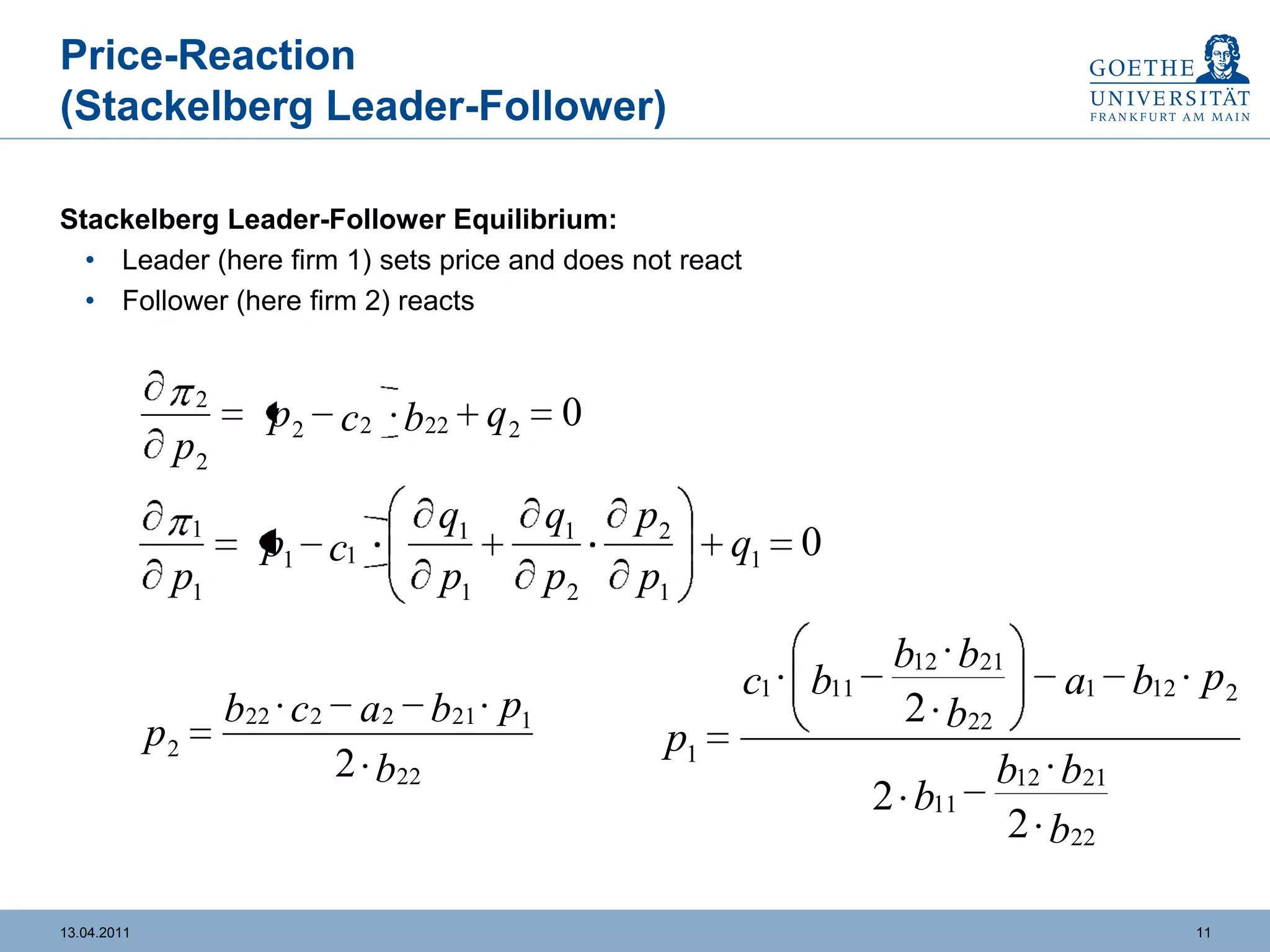 Optimal Pricing: Understanding Differences between Structural Models ...