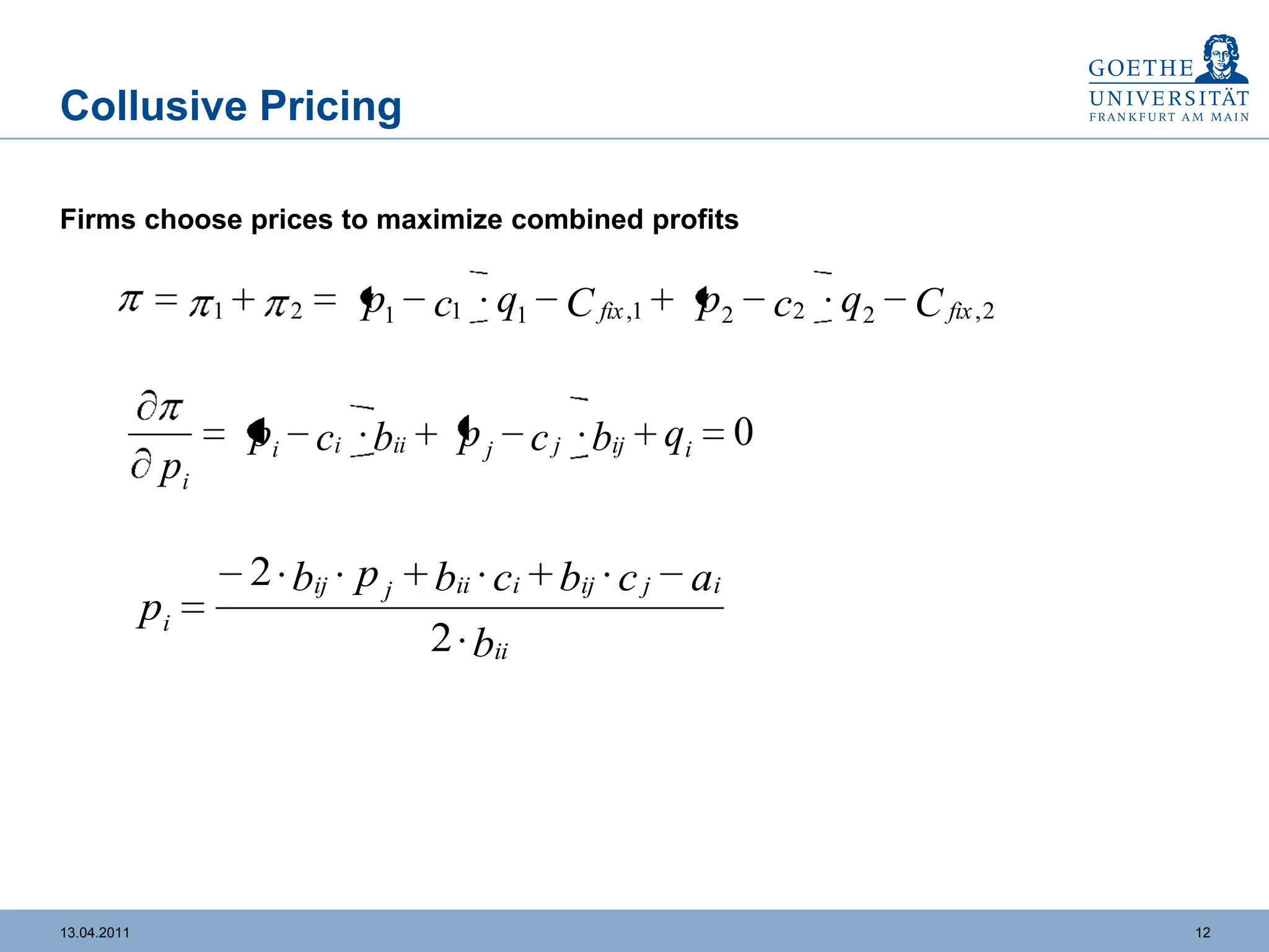 Optimal Pricing: Understanding Differences between Structural Models ...