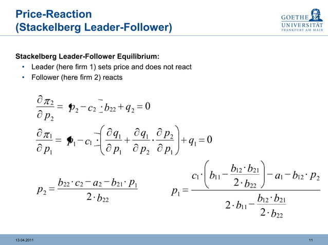Optimal Pricing: Understanding Differences between Structural Models ...