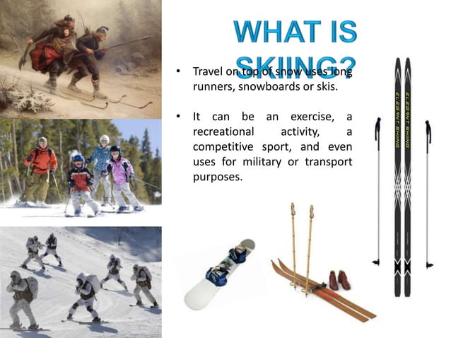 Skiing | PPTX | Skiing | Sports