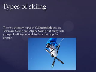 Skiing | PPTX