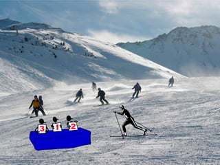 Skiing Flip Animation | PPTX