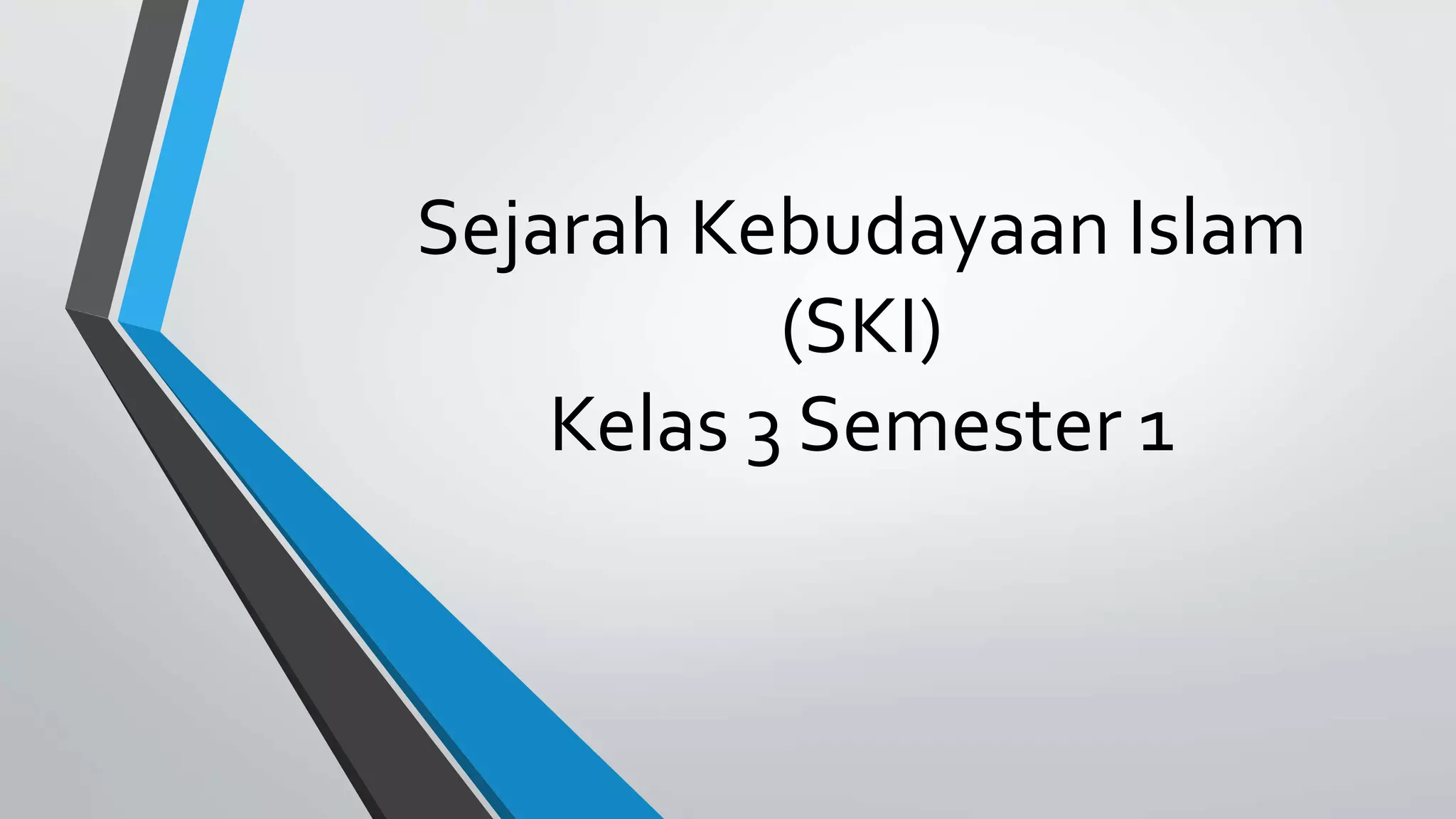 Ski kelas 3 | PPTX