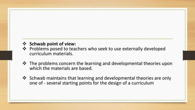 Skilbeck model of curriculum development | PPTX | Professional School ...