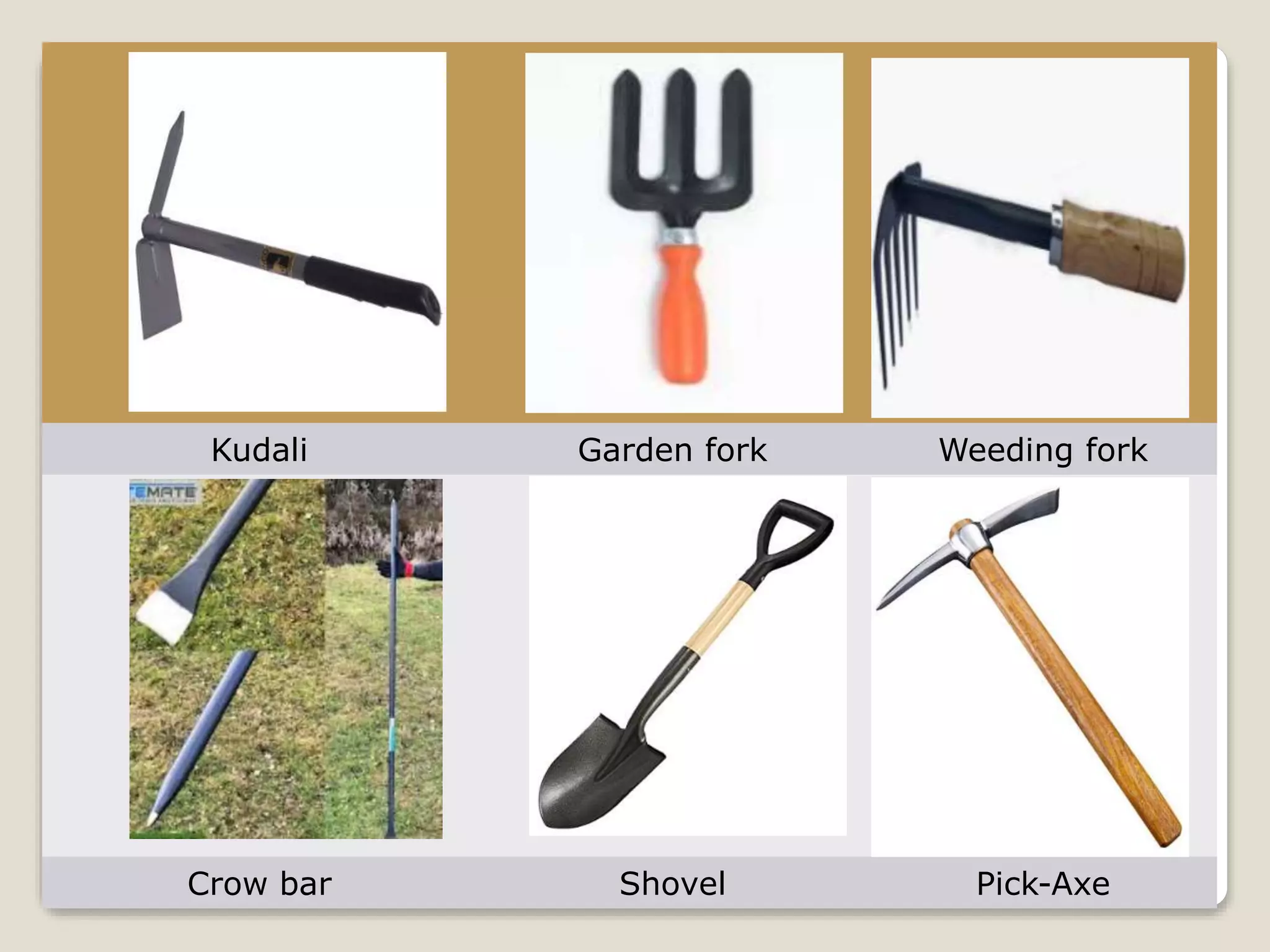HORTICULTURAL TOOLS | PPT