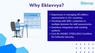 Eklavvya - Employee Skill Assessments | PDF