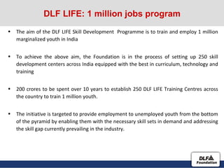Skill Development Program - An initiative of DLF Foundation | PPT