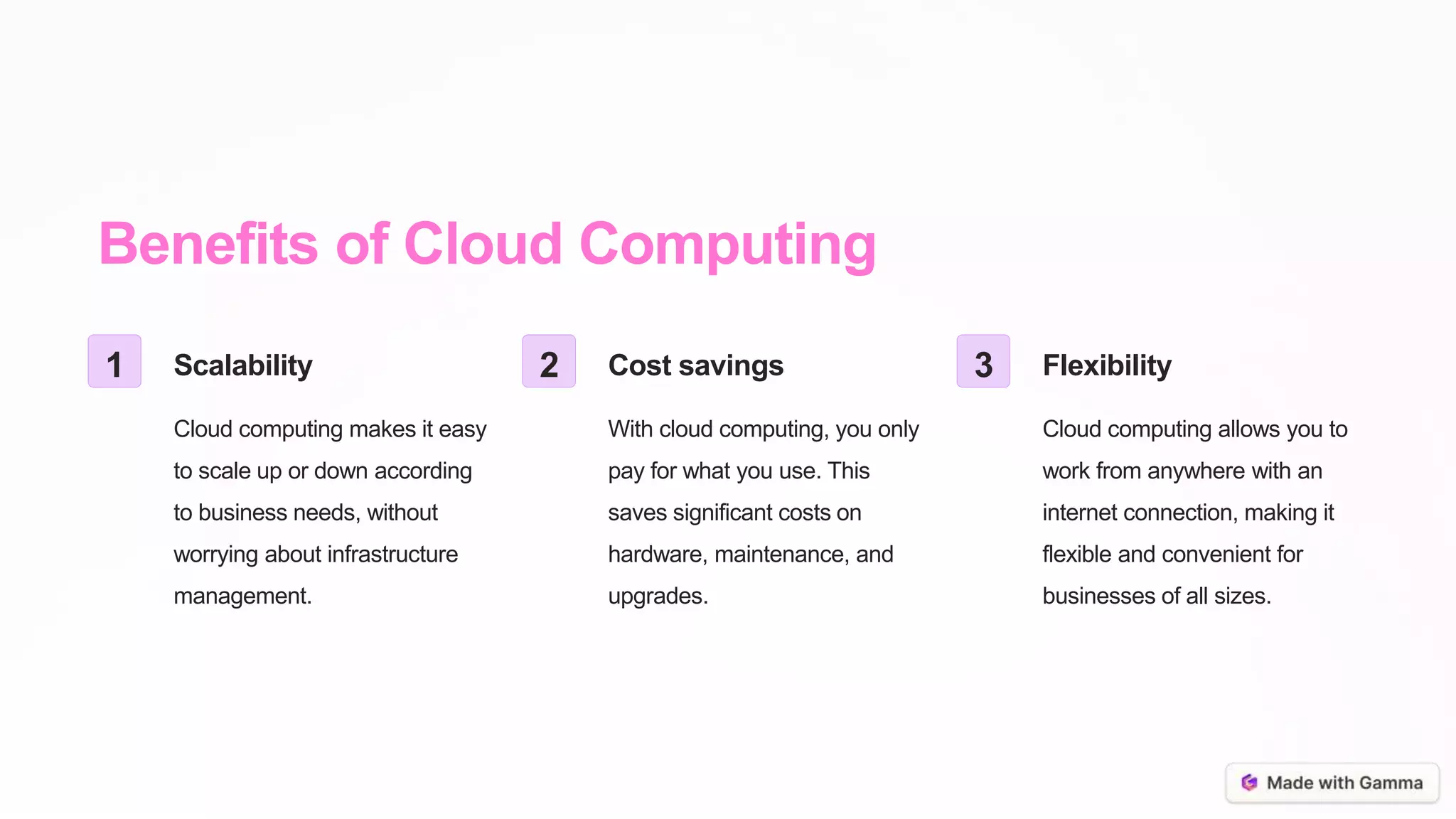 Skill of Cloud Computing | PPTX | Cloud Computing | Internet