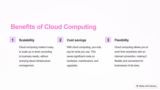 Skill of Cloud Computing | PPT