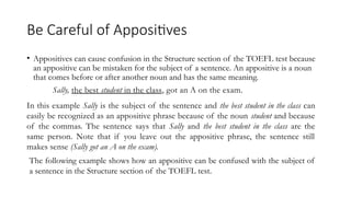 SKILL 3 Be careful with appositives.pptx