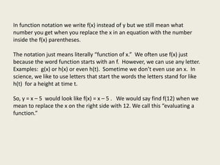 Skill40 evaluating functions | PPTX