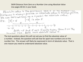Skill4 distances on the number line | PPT