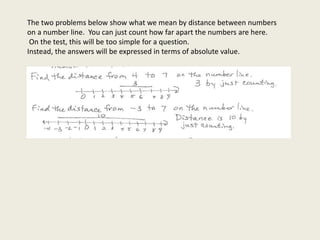 Skill4 distances on the number line | PPT
