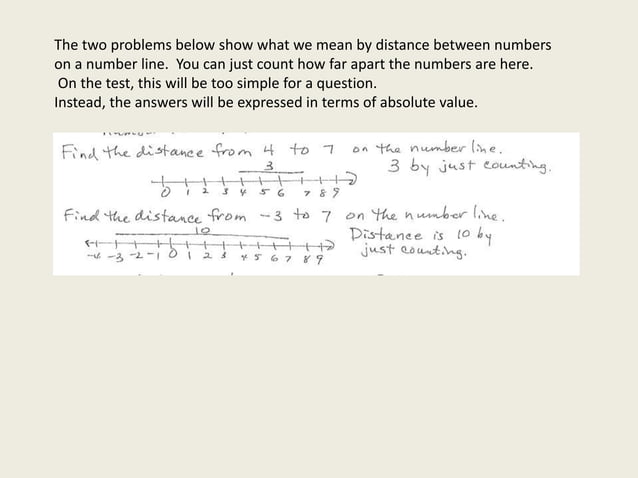 Skill4 distances on the number line | PPT