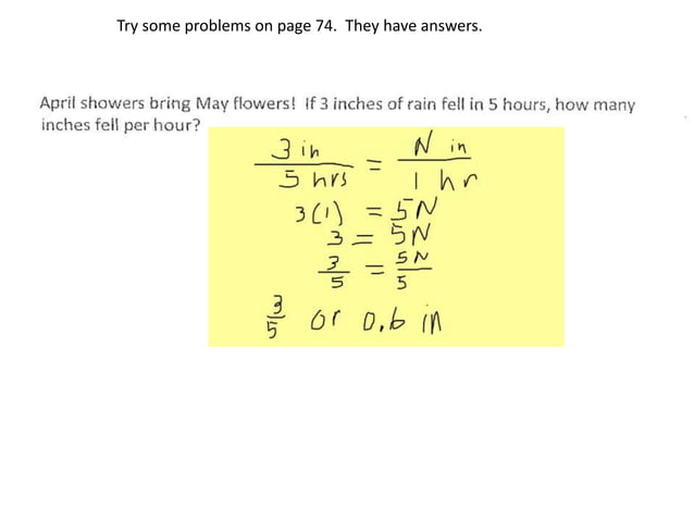 Skill8 unit ratesand ratios | PPTX