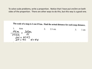 Skill9 scale drawings | PPT