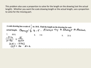Skill9 scale drawings | PPT