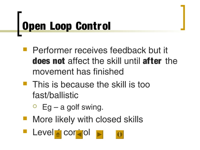 Skill acquisition