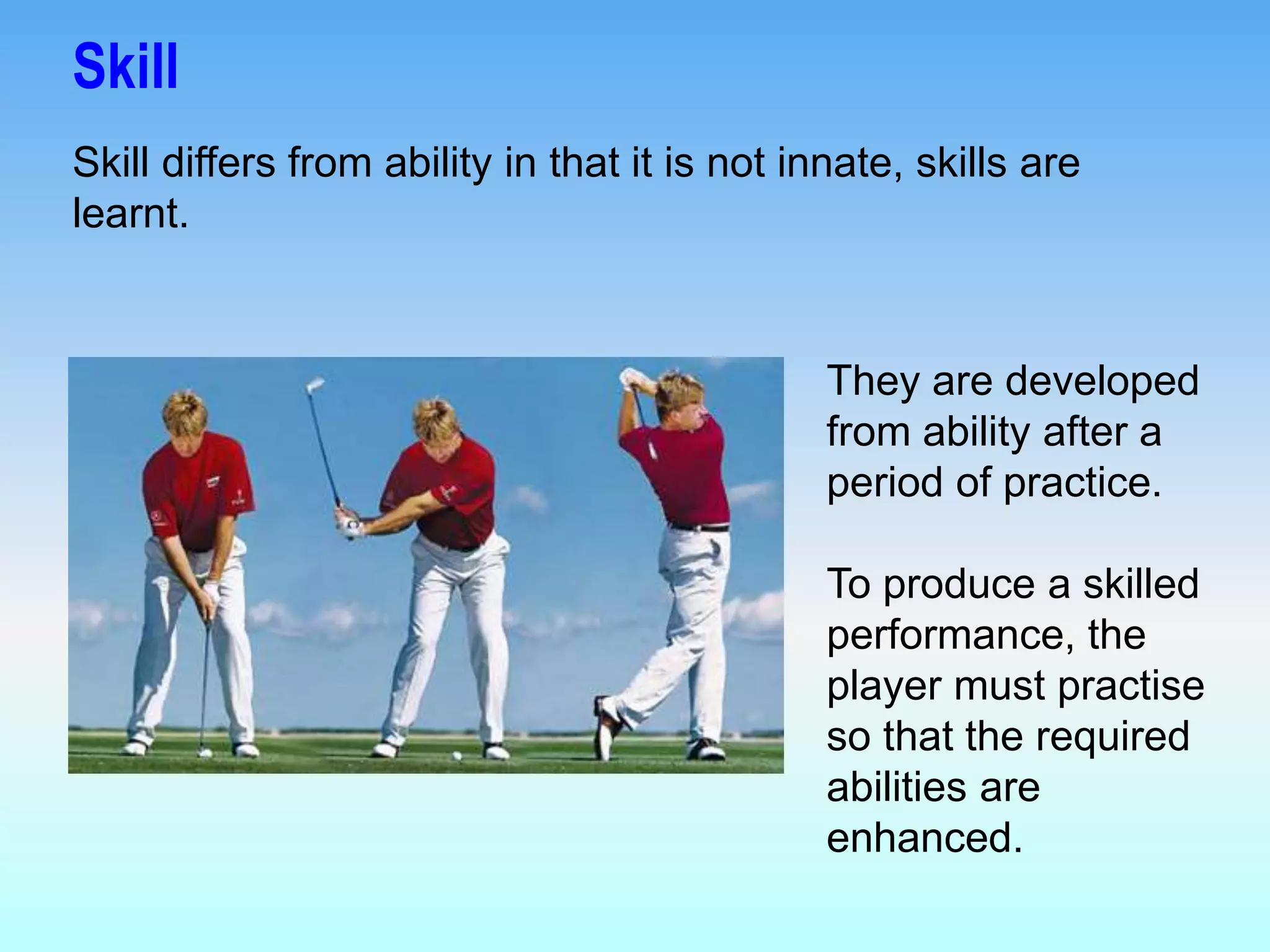Skill and ability | PPT