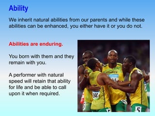 Skill and ability | PPT