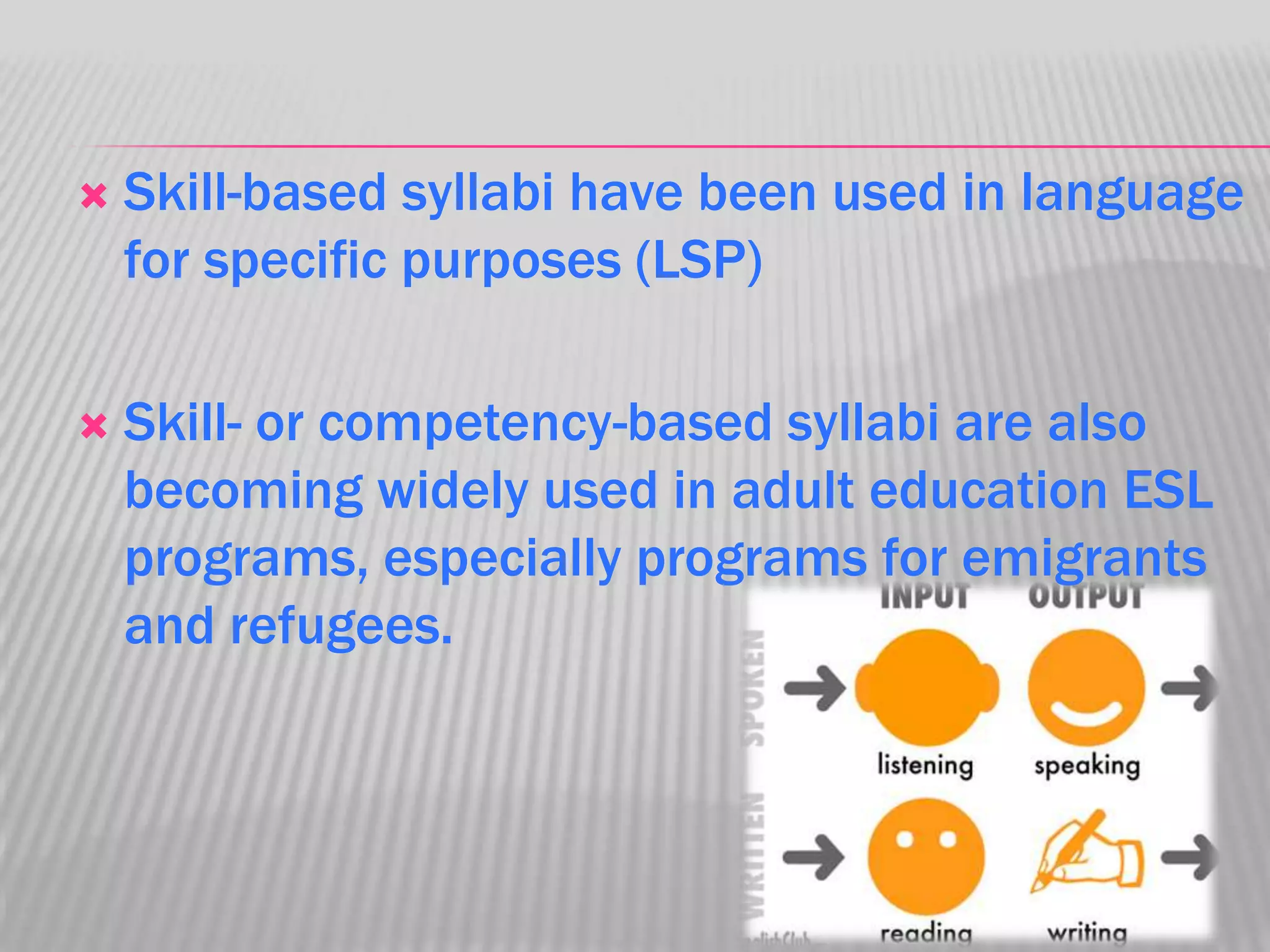 Skill based syllabus | PPSX