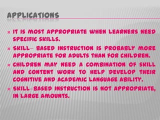 Skill based syllabus | PPSX