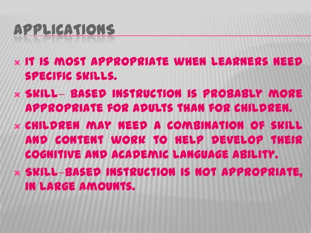 Skill based syllabus | PPSX | Education