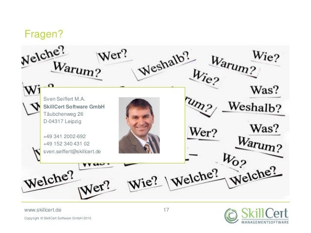 SkillCert - Operatives Kompetenzmanagement